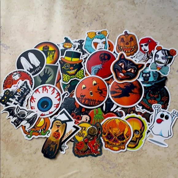 Other | Halloween Spooky Vinyl Stickers | Poshmark